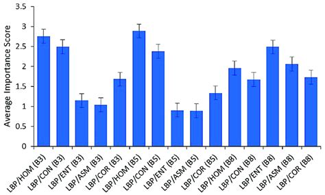 The Relative Importance Of The Lbpglcm Model In Discriminating Between
