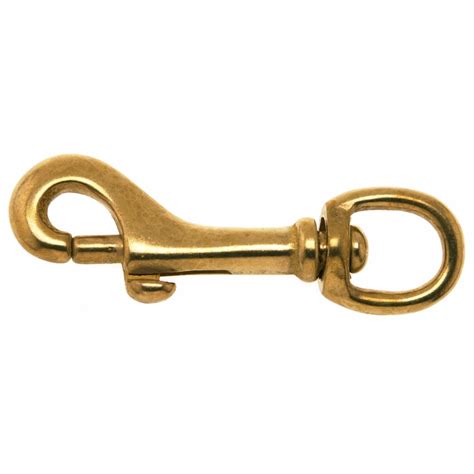 Covert Swivel Snap Hook Brass At