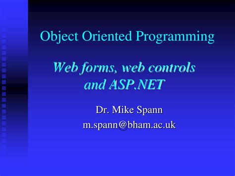 Ppt Object Oriented Programming Powerpoint Presentation Free Download Id540388
