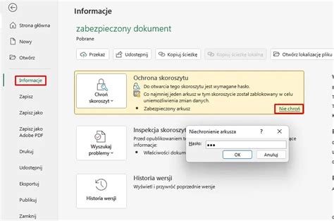 Jak Zabezpieczyć Plik Excel Hasłem I Chronić Swoje Dane Przed Utratą