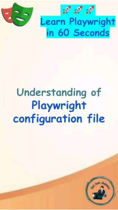 Playwright Tutorial Understanding Of Playwright Configuration File