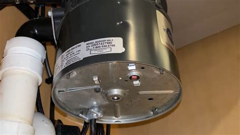 Insinkerator Garbage Disposal Reset Button