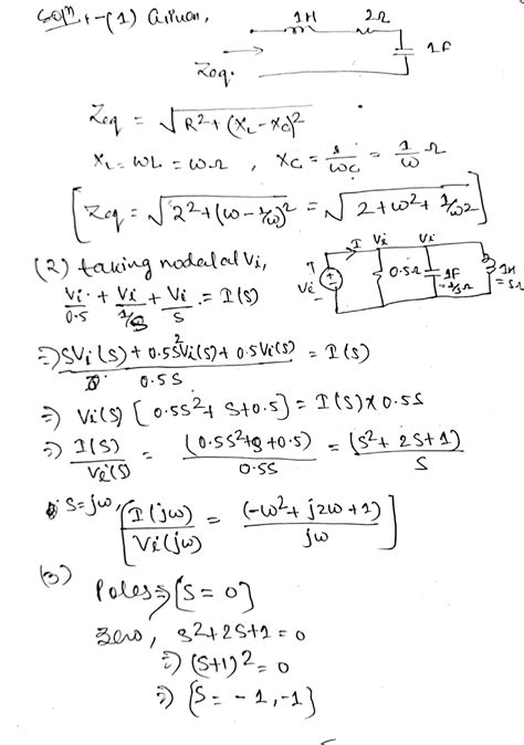 Solved 1 Respond Each Problem L R Zeq C 1 Find Zeq In The Circuit Course Hero