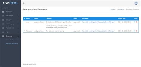 News Portal Project In Php And Mysql Free Download Googl