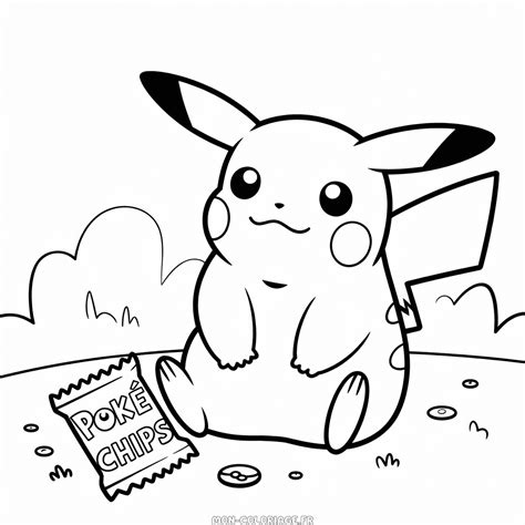 Coloriage Pikachu Coloriages Gratuits à Imprimer Pour Enfants