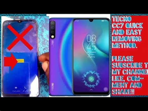 How to bypass tecno CC7 google account without Computer, SP flash file ...