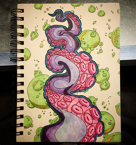 Doodling At Work Toxic Waste R Drawing