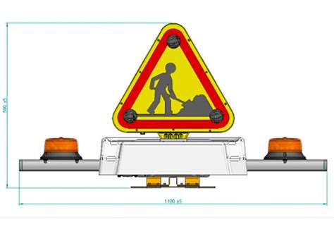 Combi 500 Elec Class 1 With Magnetic Flashing Beacons Vignal Vignal