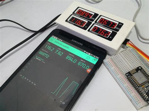 Meter Pzem 004 Esp8266 And Platform Iot Blynk App