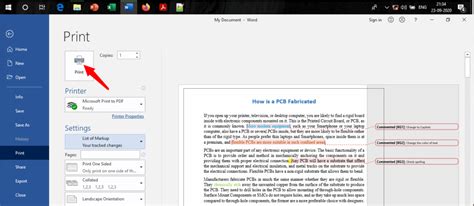 How To Print Only Comments In Word Officebeginner