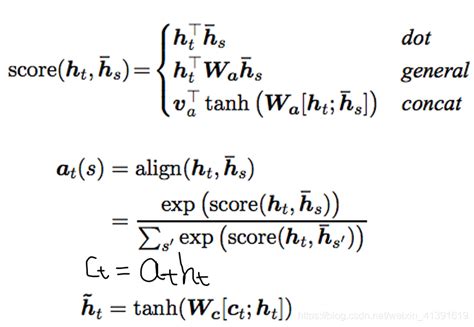 Pytorch实现seq2seq二luongattention机制luong Attention Csdn博客