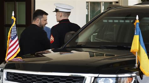 Зеленски напусна Белия дом Новини бг