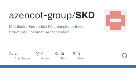 github azencot group skd multifactor sequential disentanglement via