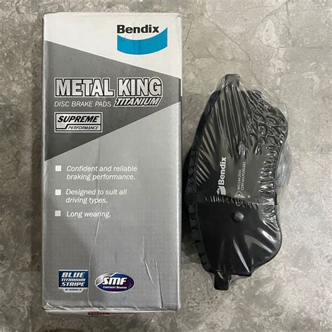 Bendix Metal King Titanium Disc Brake Pad Front Proton Iriz 1 3 1 6 14 Persona 16 Db2350mkt