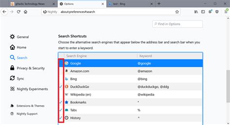 Don T Like Tab To Search In Firefox You Can Disable In Firefox 85 GHacks Tech News