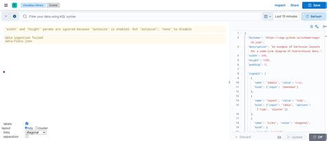 Vega Tree Layout Is Not Working In Kibana Kibana Discuss The Elastic Stack