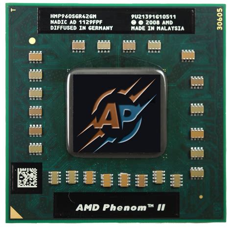 Процессор для ноутбуков AMD Phenom II X4 P960 1.8GHz Socket S1 (S1g4 ...