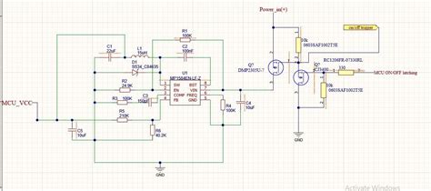 Microcontroller Turning On An MCU Using A Momentary Switch Electrical Engineering Stack Exchange