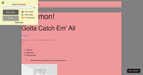 markdown previewer codesandbox