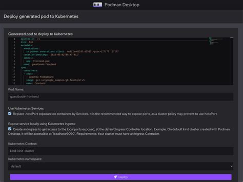How To Set Up And Run A Local Cluster With Podman Kubernetes Slickfinch