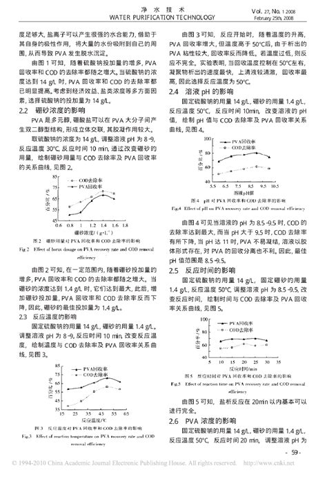 退浆废水中聚乙烯醇回收技术的研究 生活 杂用水回用 土木在线