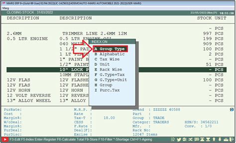 How To View Rack Number Wise Stock Report In Marg Software