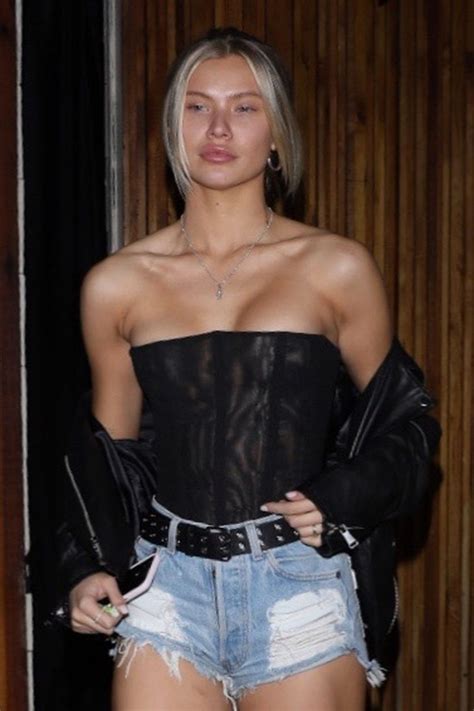 Josie Canseco Is Seen Leaving Braless In A Tight See Through Top After Going To The Nice Guy