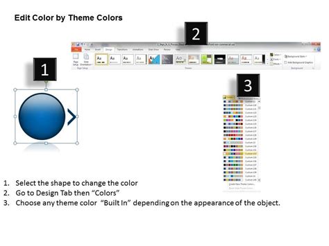 Arrow Process Stages PowerPoint Slide Templates Download PPT Background Template