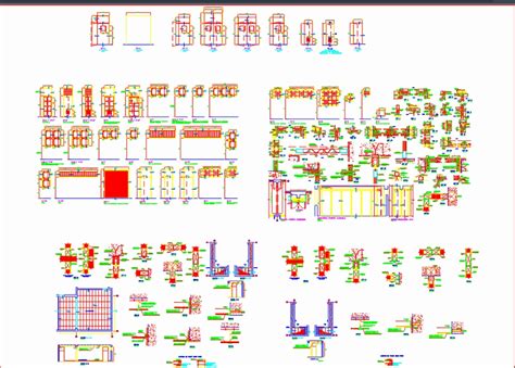 Menuiserie Bois Dans Autocad Téléchargement Cad 66452 Kb Bibliocad