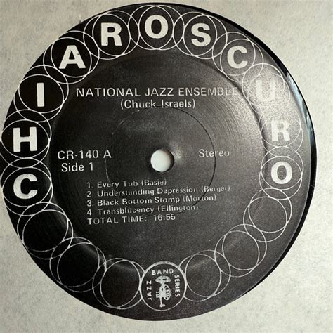 National Jazz Ensemble Chuck Israels National Jazz Ensemble Vol 1
