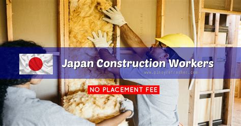 Japan Hiring Construction Workers For D Foam Co Ltd