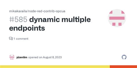 Dynamic Multiple Endpoints Issue 585 Mikakaraila Node Red Contrib