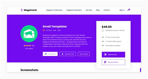 Magento 2 Email Templates Editor Extensions Top 4