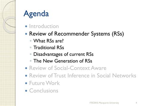 Ppt Social Context Based Recommendation Systems And Trust Inference Powerpoint Presentation
