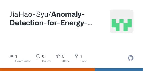 GitHub JiaHao Syu Anomaly Detection For Energy Management