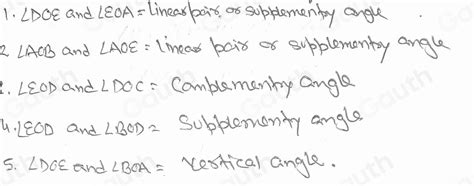Solved C Identify Whether The Following Pairs Of Angles Are ADJACENT ANGLES LINEAR PAIRS
