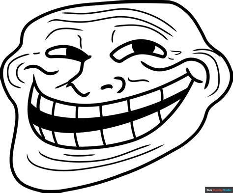 Laughing Troll Face