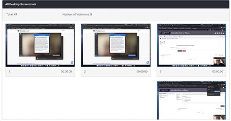 Reviewing Proctored Sessions Proctortrack Instructor Support Guide