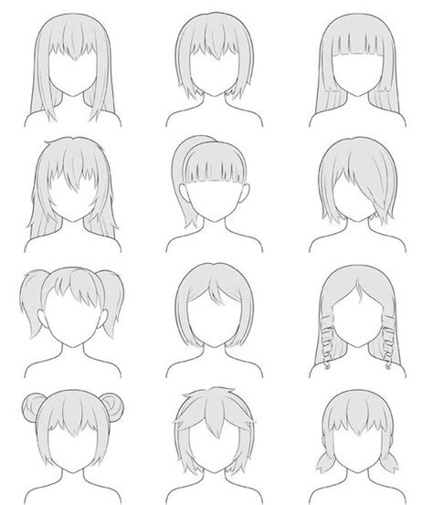 Hướng Dẫn Vẽ Các Kiểu Tóc Thời Trang Anime Manga Dành Cho Nữ Cẩm Nang Bếp Blog
