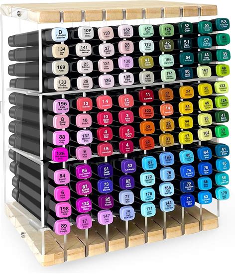 Xmbecc Acrylic Marker Organizerdesktop Storage Hold 108