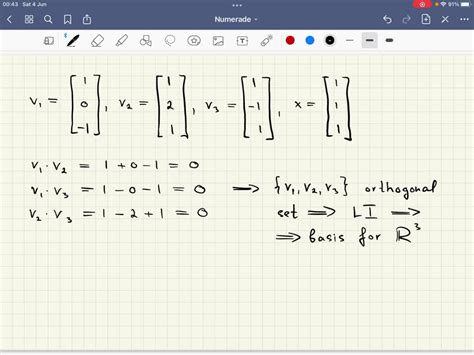 SOLVED Exercise Below Two Orthogonal Bases For R And R Respectively As Well As Vector Or