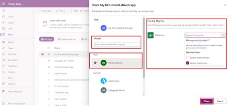 How To Share The Canvas Powerapp And Model Driven App Ashish Coder