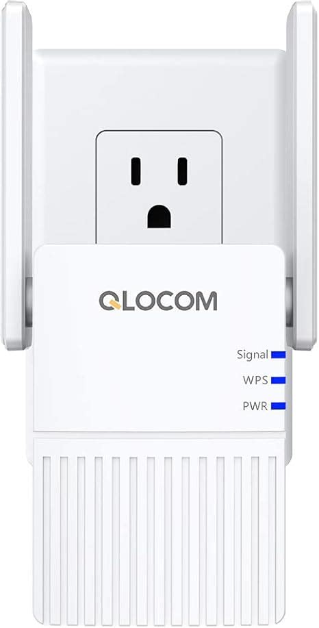 Qlocom Wifi Extender Wifi Booster 300mbps 2 4ghz Wifi Repeater Amazon Ca Electronics