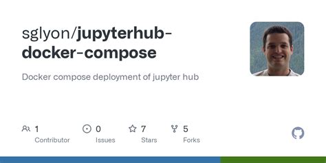 GitHub Sglyon Jupyterhub Docker Compose Docker Compose Deployment Of