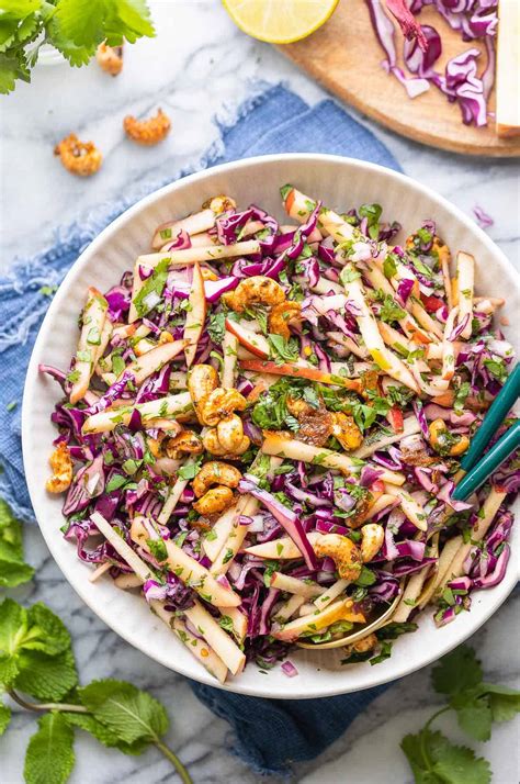 Red Cabbage And Apple Salad