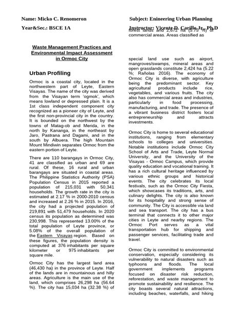Urban A1 Pdf Pdf Infrastructure Urbanization