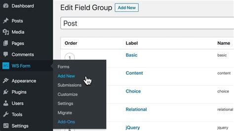 Build A Wordpress Form With The Jetengine Plugin Ws Form