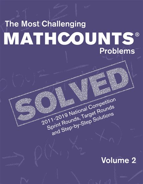 Books And Resources Mathcounts Store