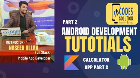 Master Android Development Build A Calculator App In Kotlin Part YouTube