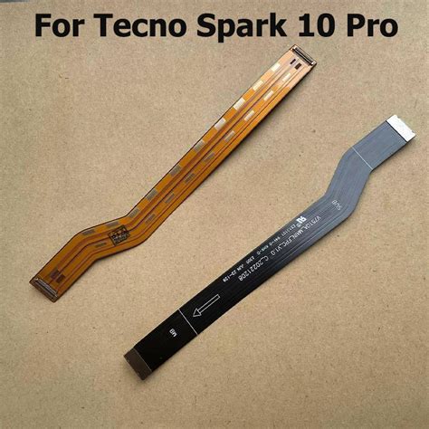 สําหรับ Tecno Spark 10 Pro Ki7 ใหม ่ หลักเมนบอร ์ ด Connector จอแสดงผล Lcd Flex Cable Shopee